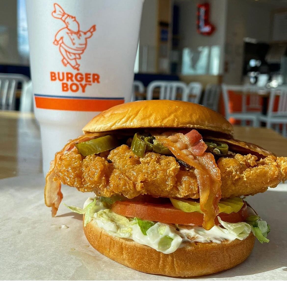 The Most Amazing Original Burger Boy – San Antonio, Texas, USA